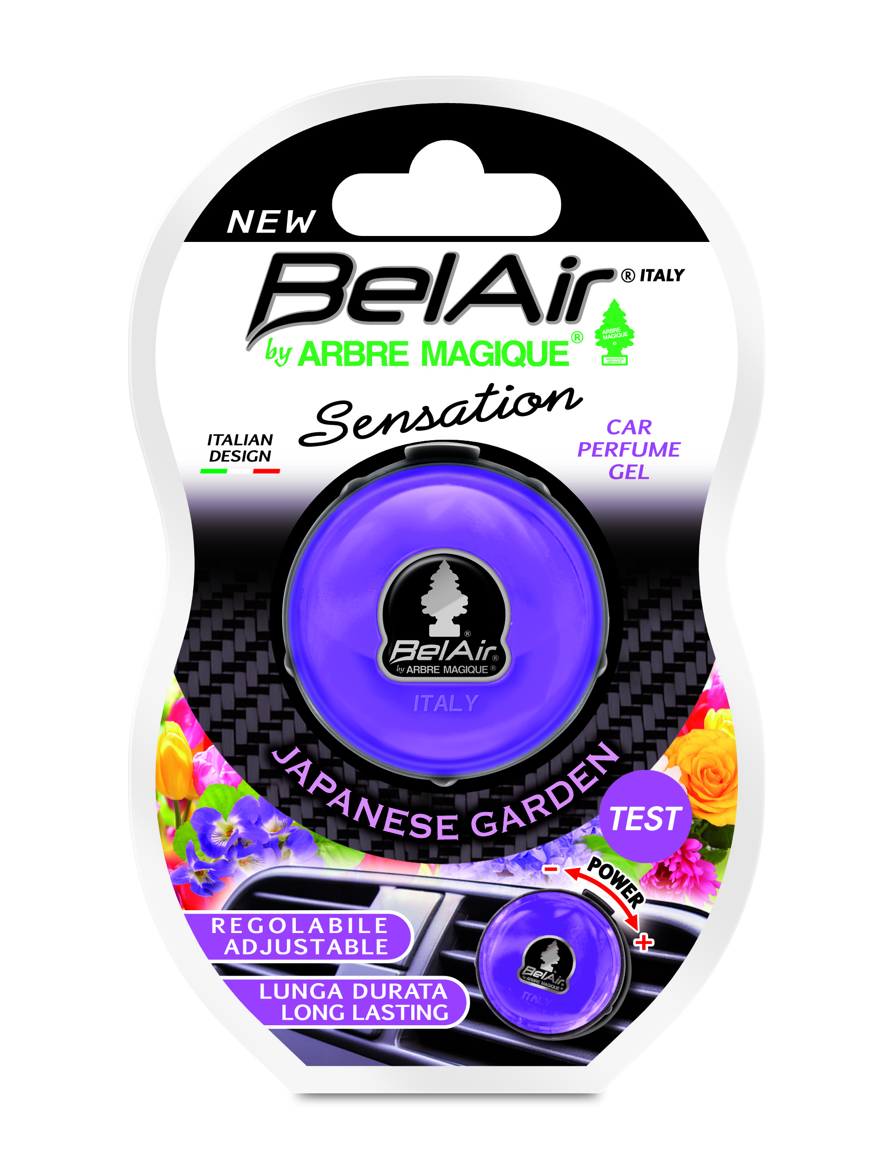 Profumatore per auto in gel regolabile - Mondopratico.it